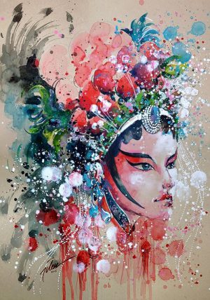 Художник Tilen Ti - яркие рисунки акварелью для вдохновения